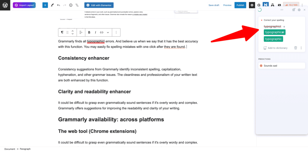 My Grammarly Review: After 1000+ Edits | Linkilo